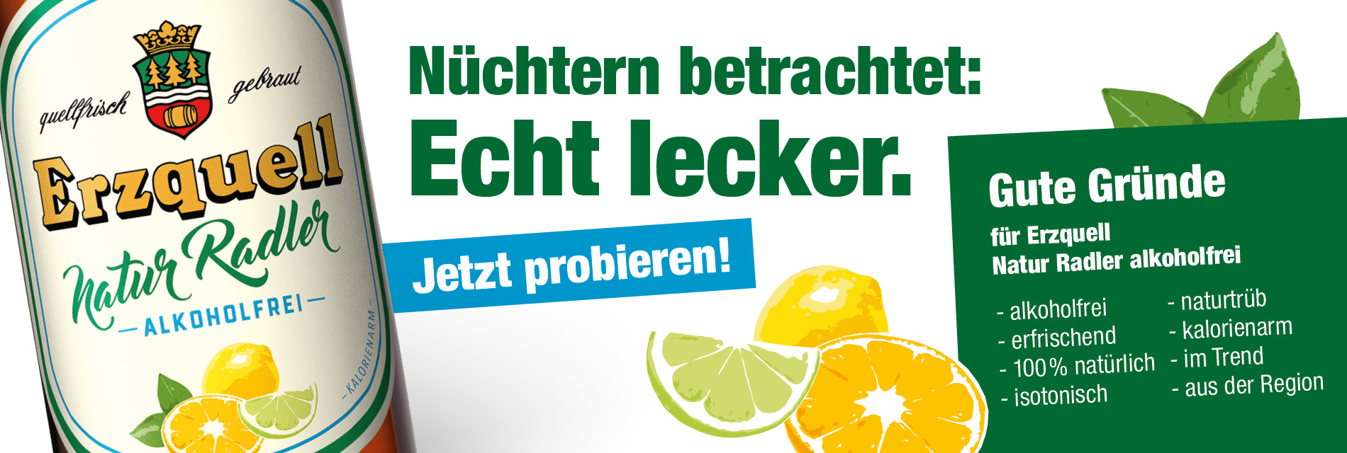 Erzquell Pils, Frisch aus erster Quelle - Erzquell Brauerei Siegtal